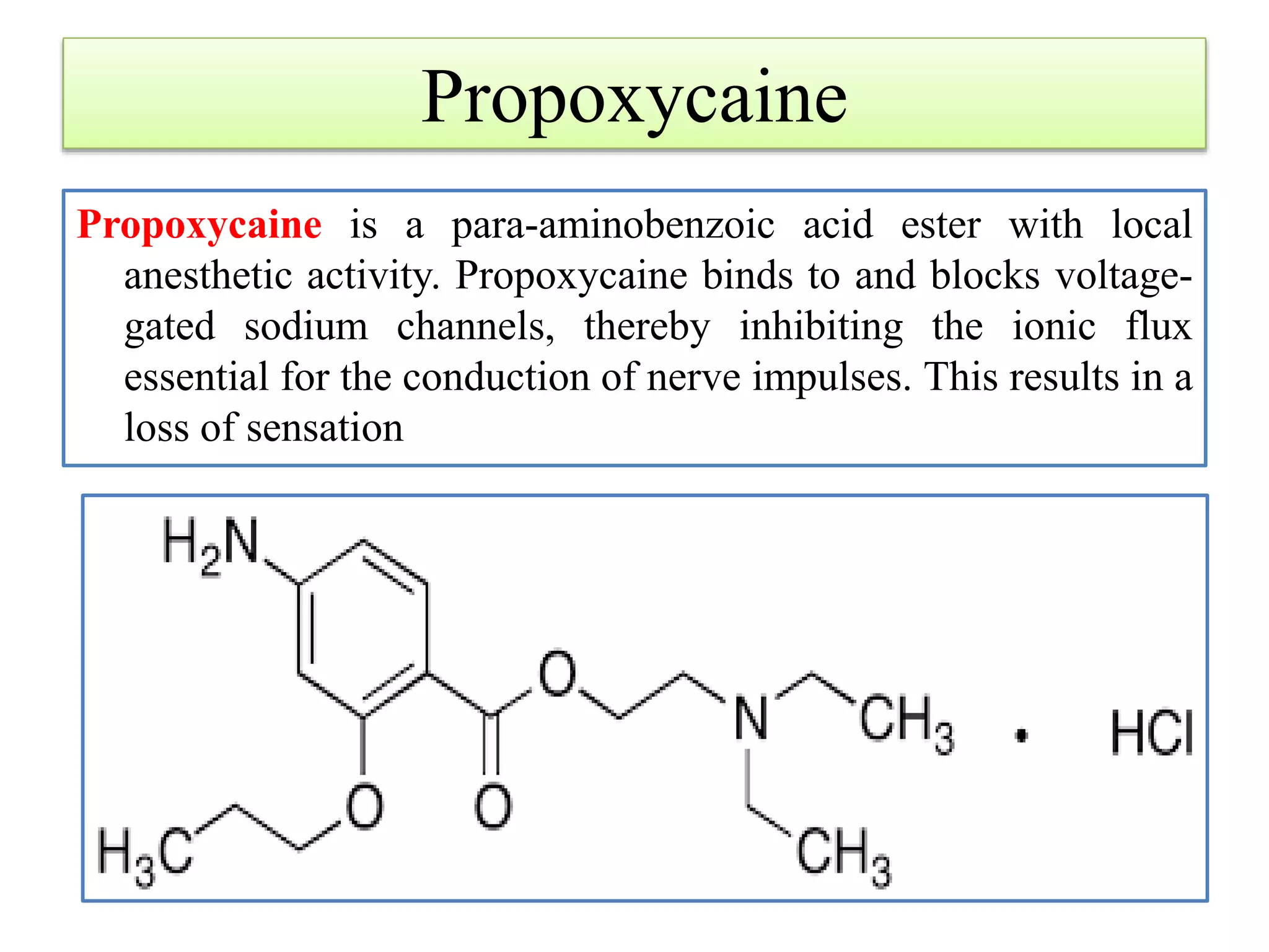 Local Anesthetics-medicinal chemistry | PPTX