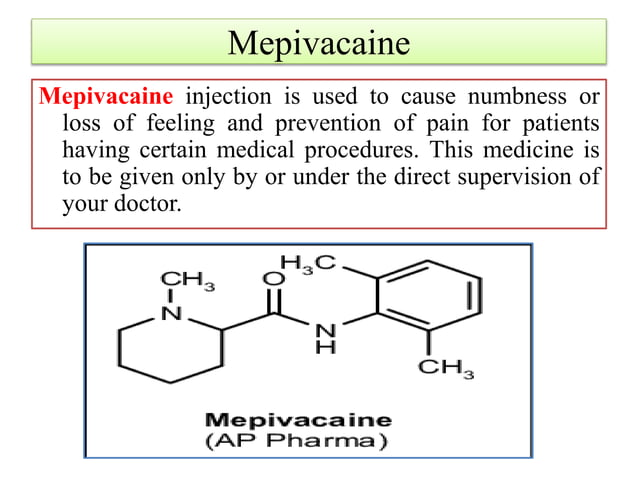 Local Anesthetics-medicinal chemistry | PPTX | First Aid | Injuries