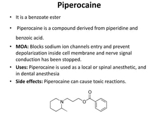 Classification & SAR of Local anesthetics.pdf