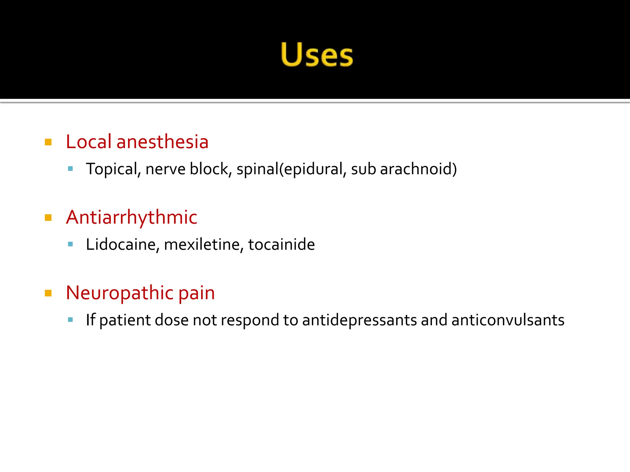 Local anesthetics allied health -for AHS.pptx