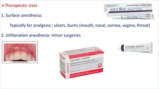 Local anesthetics | PPTX