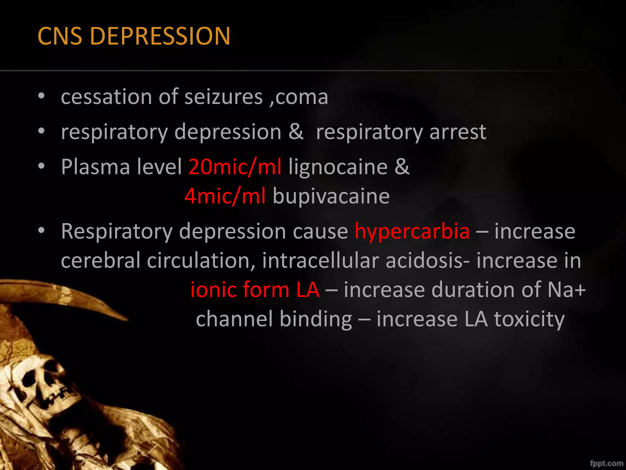 Local anestheticst systemic toxicity | PPTX