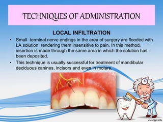 Local Anesthesia - Paedodontics | PPTX