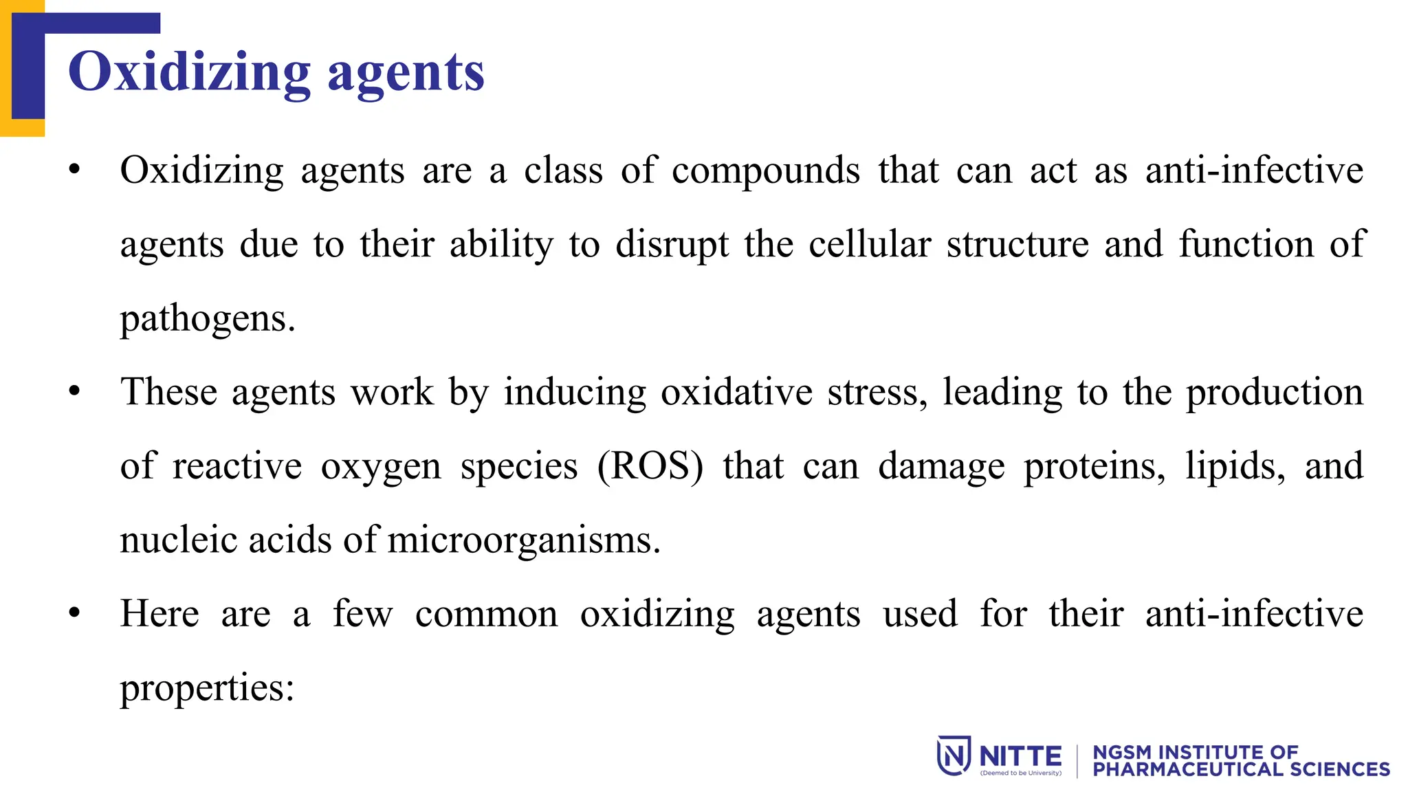 Local anti-infective agents | PPTX