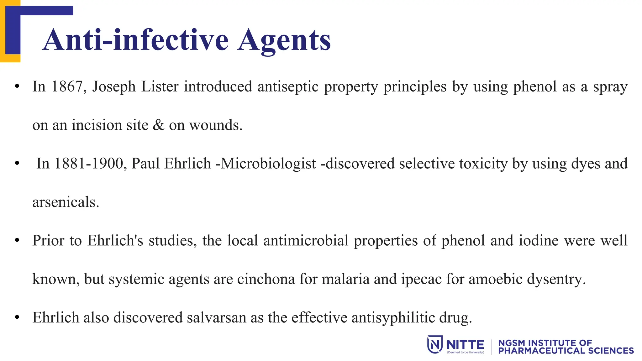 Local anti-infective agents | PPTX