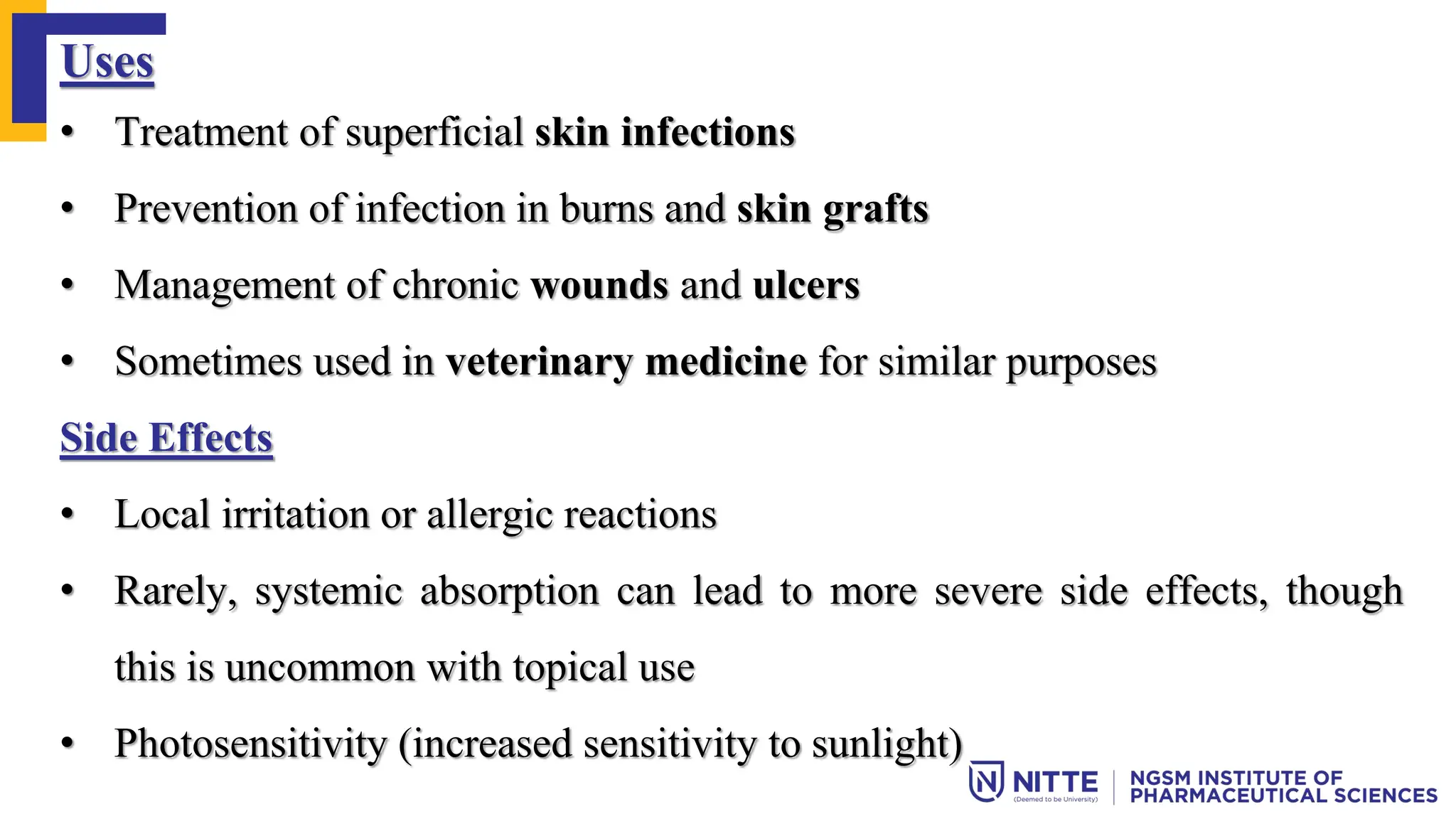 Local anti-infective agents | PPTX