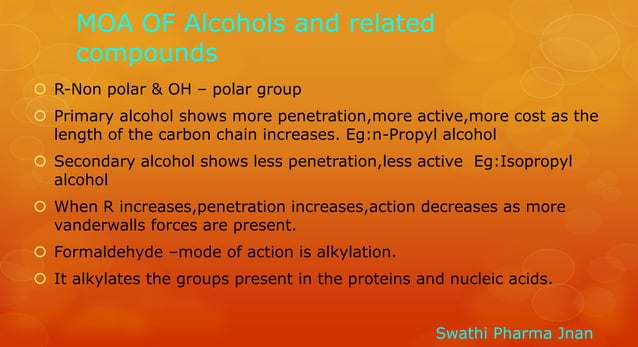 Local antiinfective agents | PPTX | Chemistry | Science