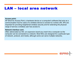 Local area network (1) | PPT