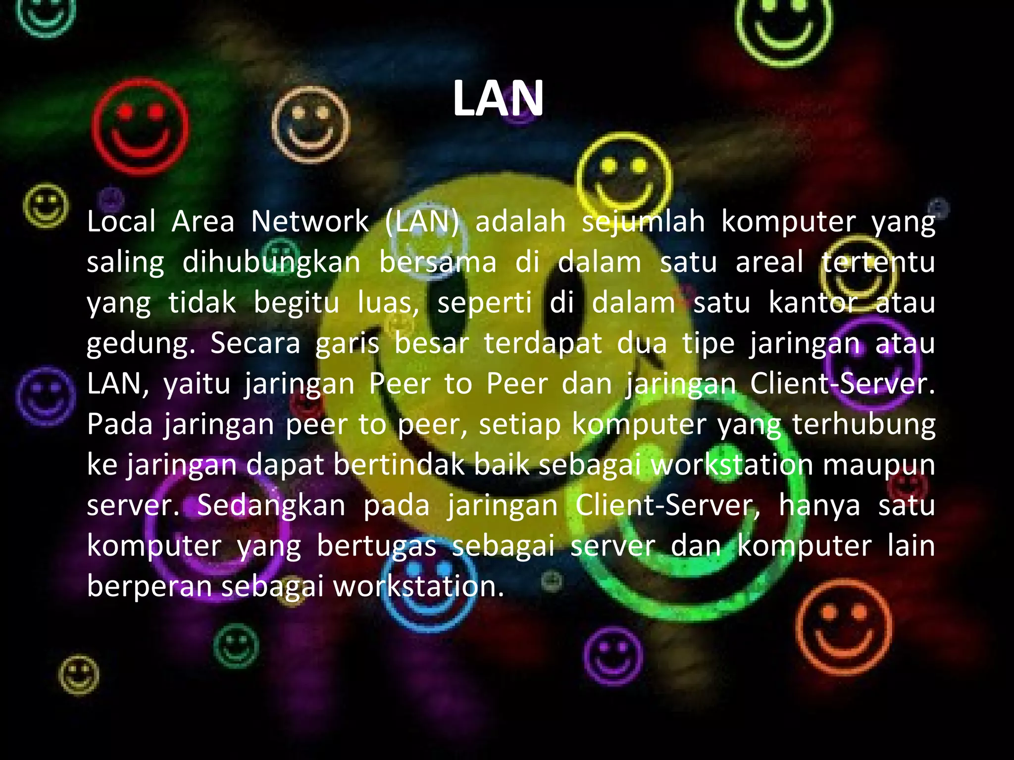 Local area network (lan) presentation | PPT