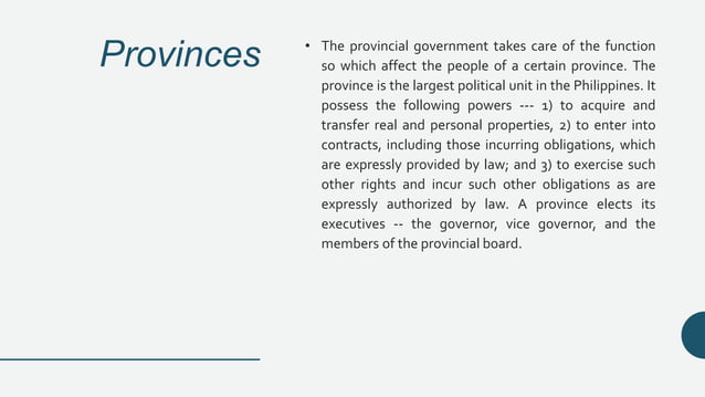 Local autonomy, decentralization and related concepts | PPTX