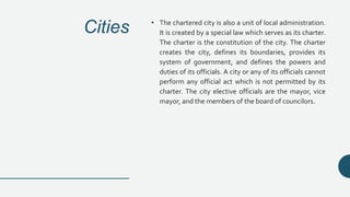 Local autonomy, decentralization and related concepts | PPTX