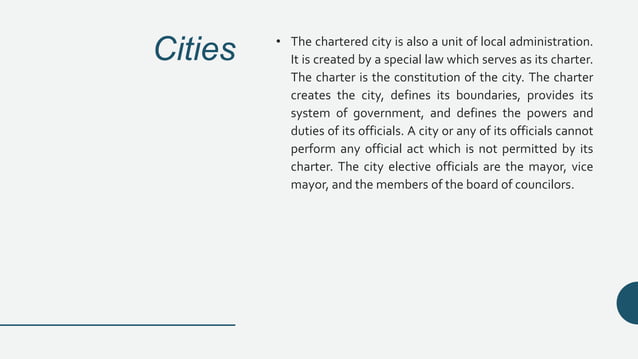 Local autonomy, decentralization and related concepts | PPTX