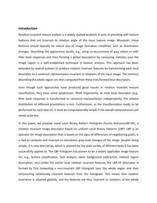 Local binary pattern | PDF