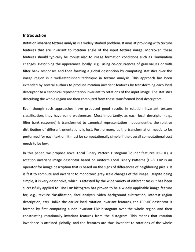 Local binary pattern | PDF