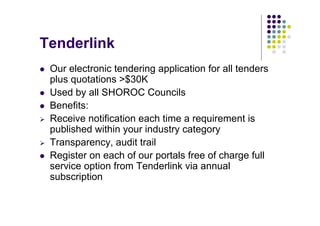 Local business forum - Doing Business with Council | PPT
