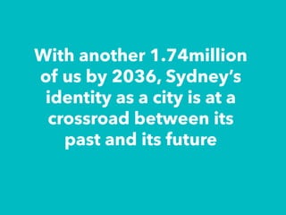 People and Local Character - Cred Consulting | PPT