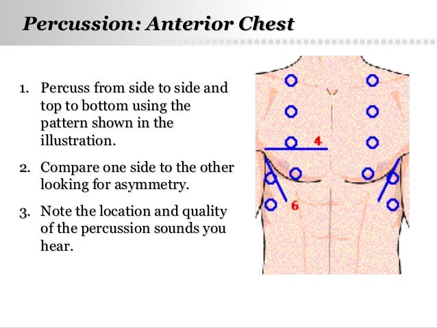 Local chest examination