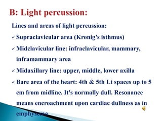Local chest examination record modified | PPTX