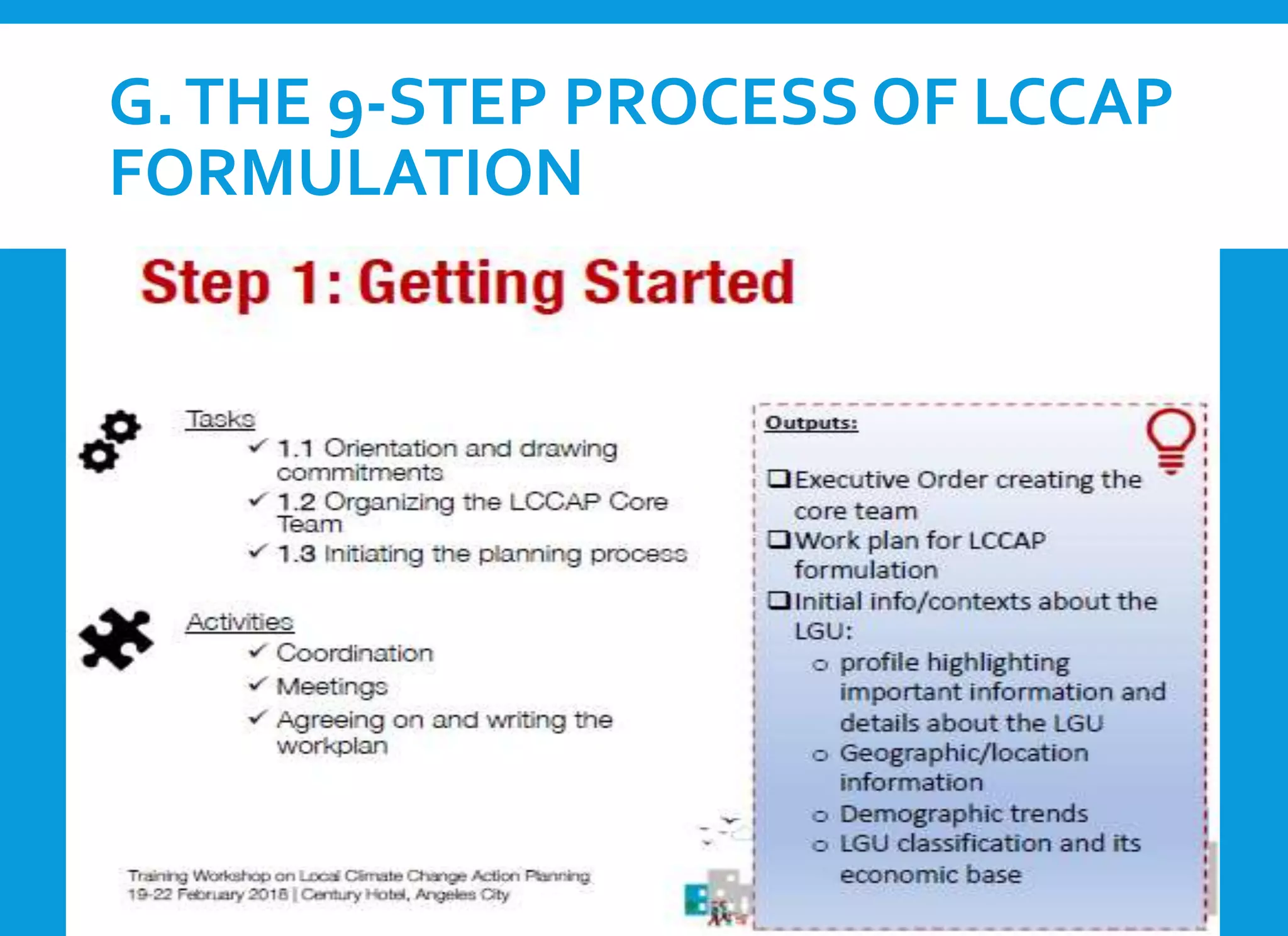 Local climate change action plan (lccap) | PPTX