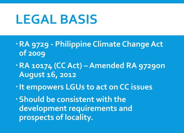 Local climate change action plan (lccap) | PPTX