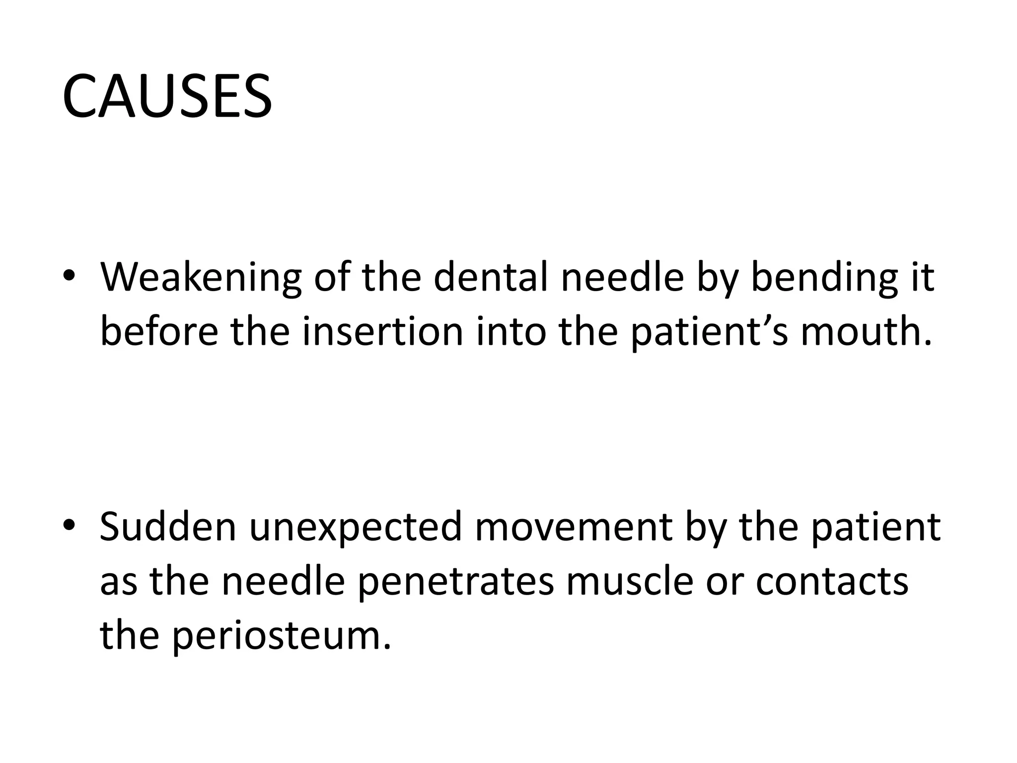 Local complications of local anesthesia | PPT
