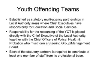 Youth Offender Service | PPT