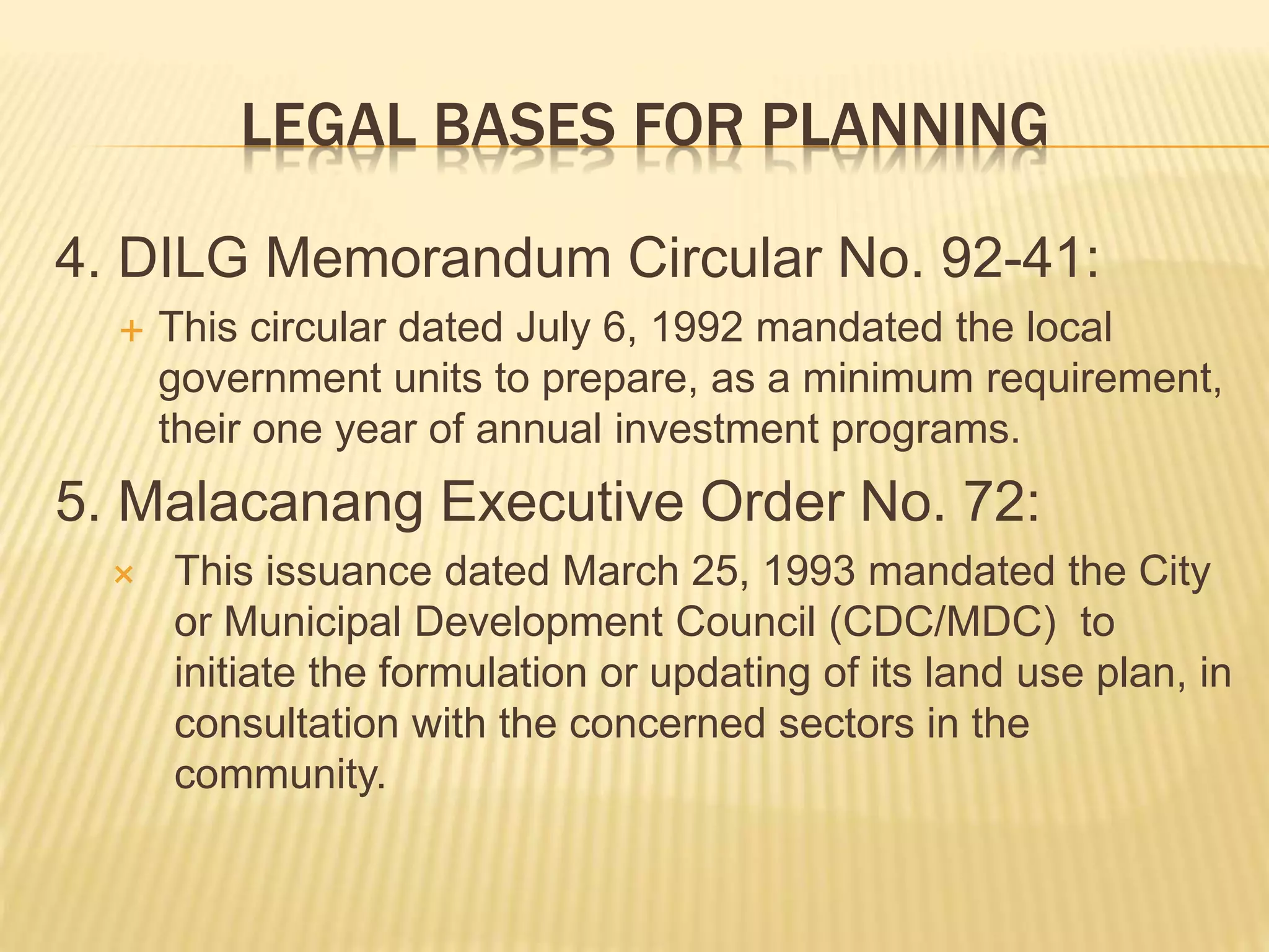 Local development planning | PPTX