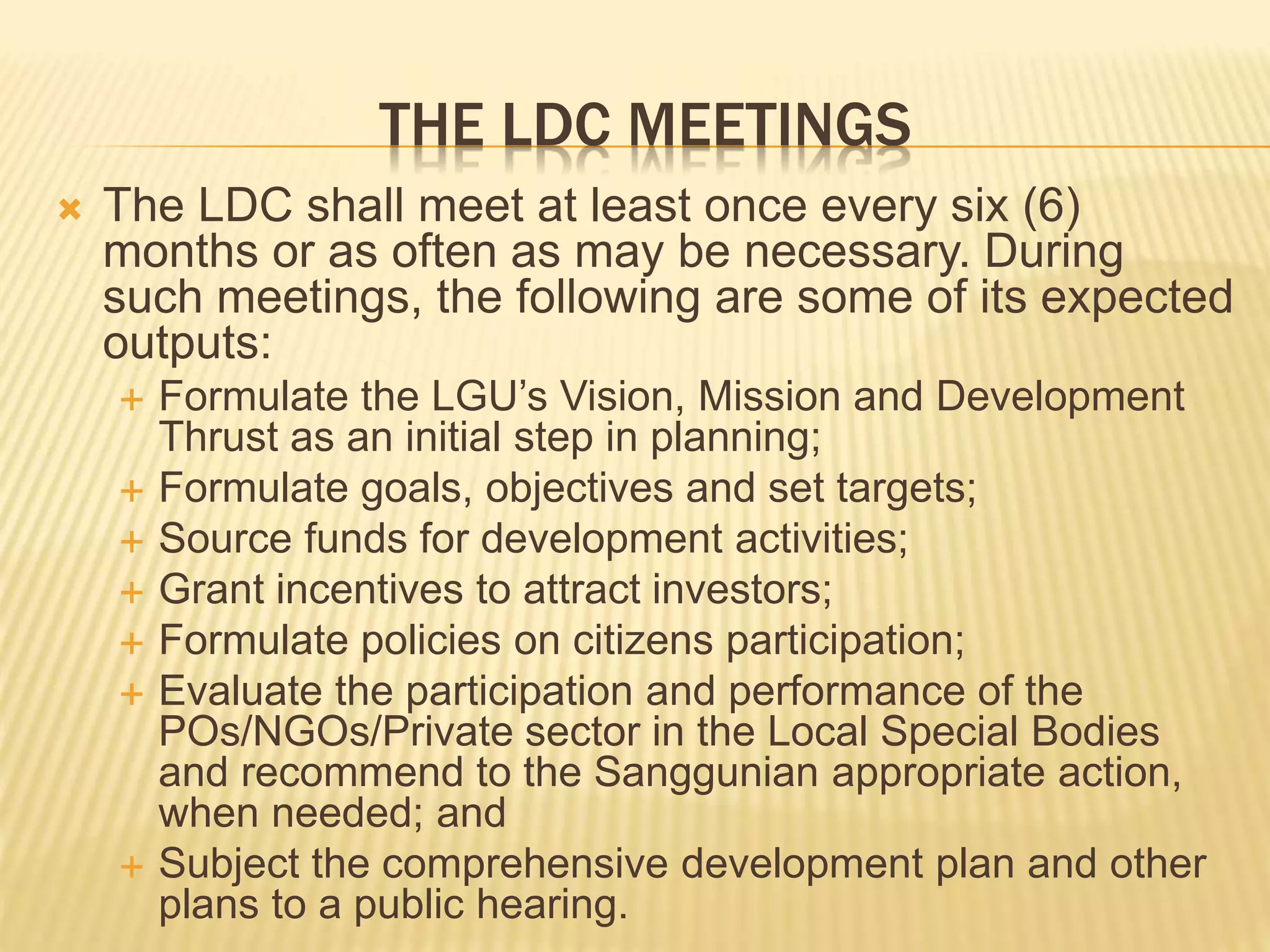 Local development planning | PPTX