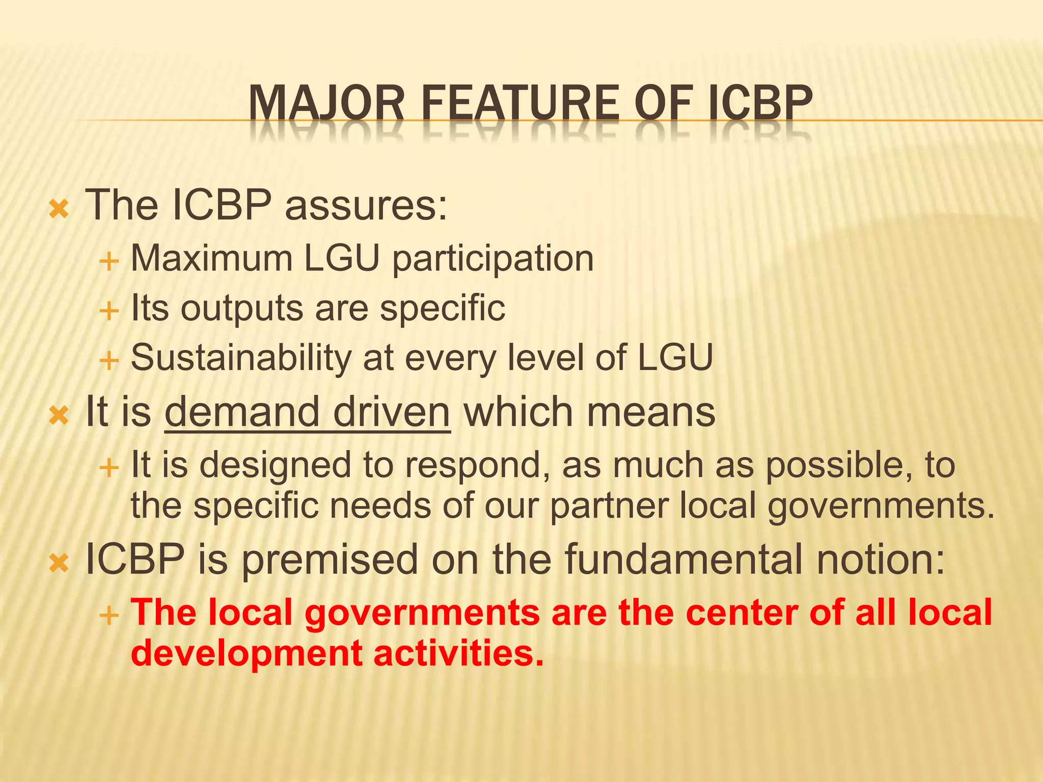 Local development planning | PPTX