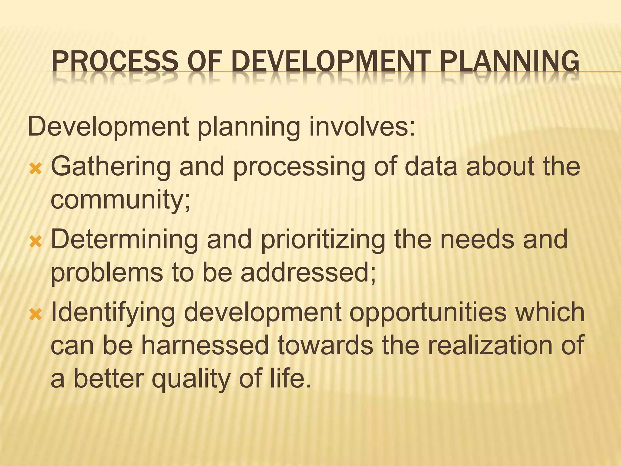 Local development planning | PPTX