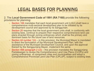 Local development planning | PPTX