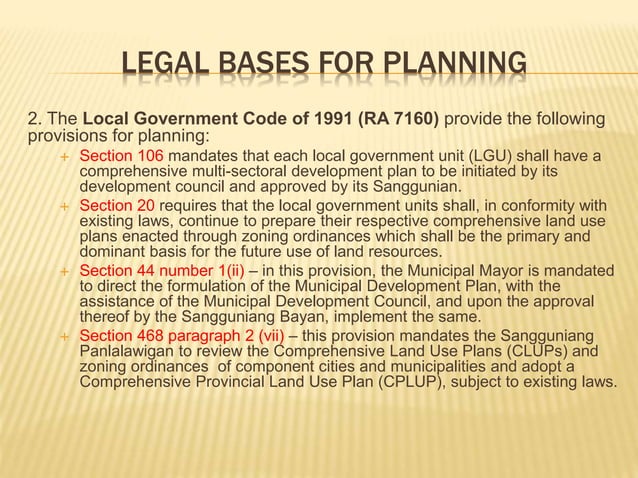 Local development planning | PPTX