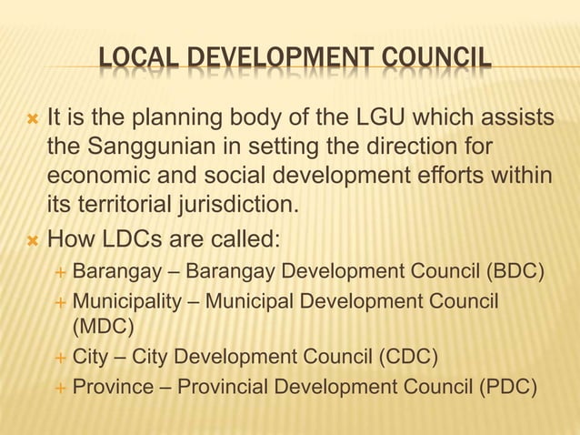 Local development planning | PPTX