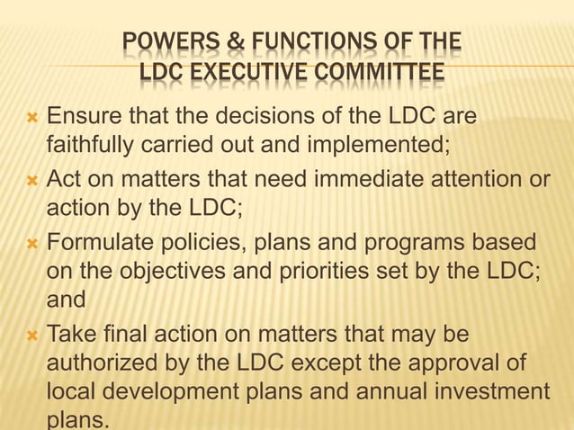 Local development planning | PPTX