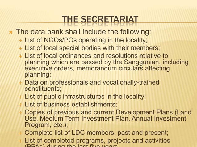 Local development planning | PPTX