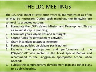 Local Development Planning | PPTX