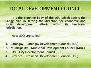 Local Development Planning | PPTX