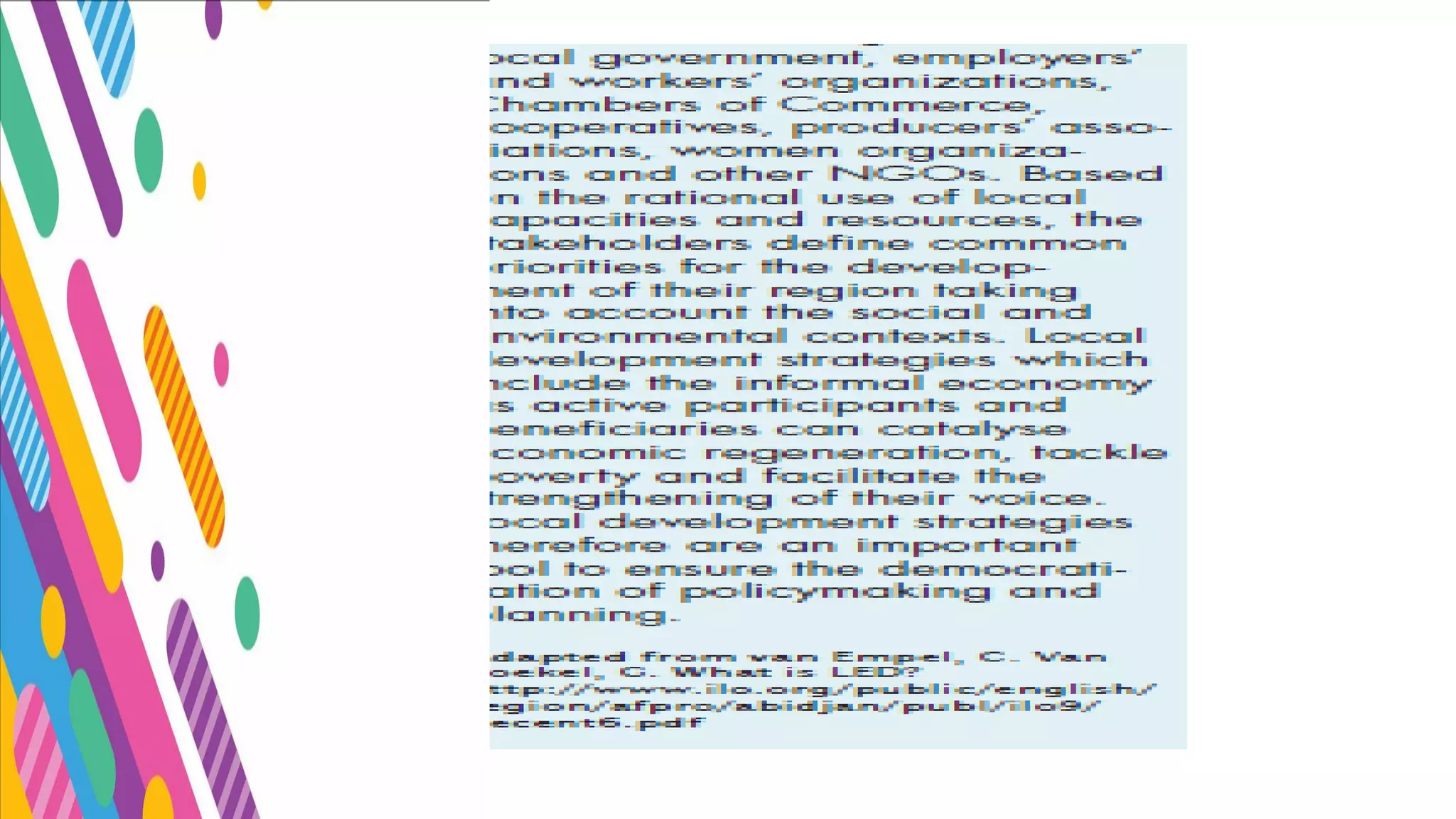 Local Development Planning | PPT