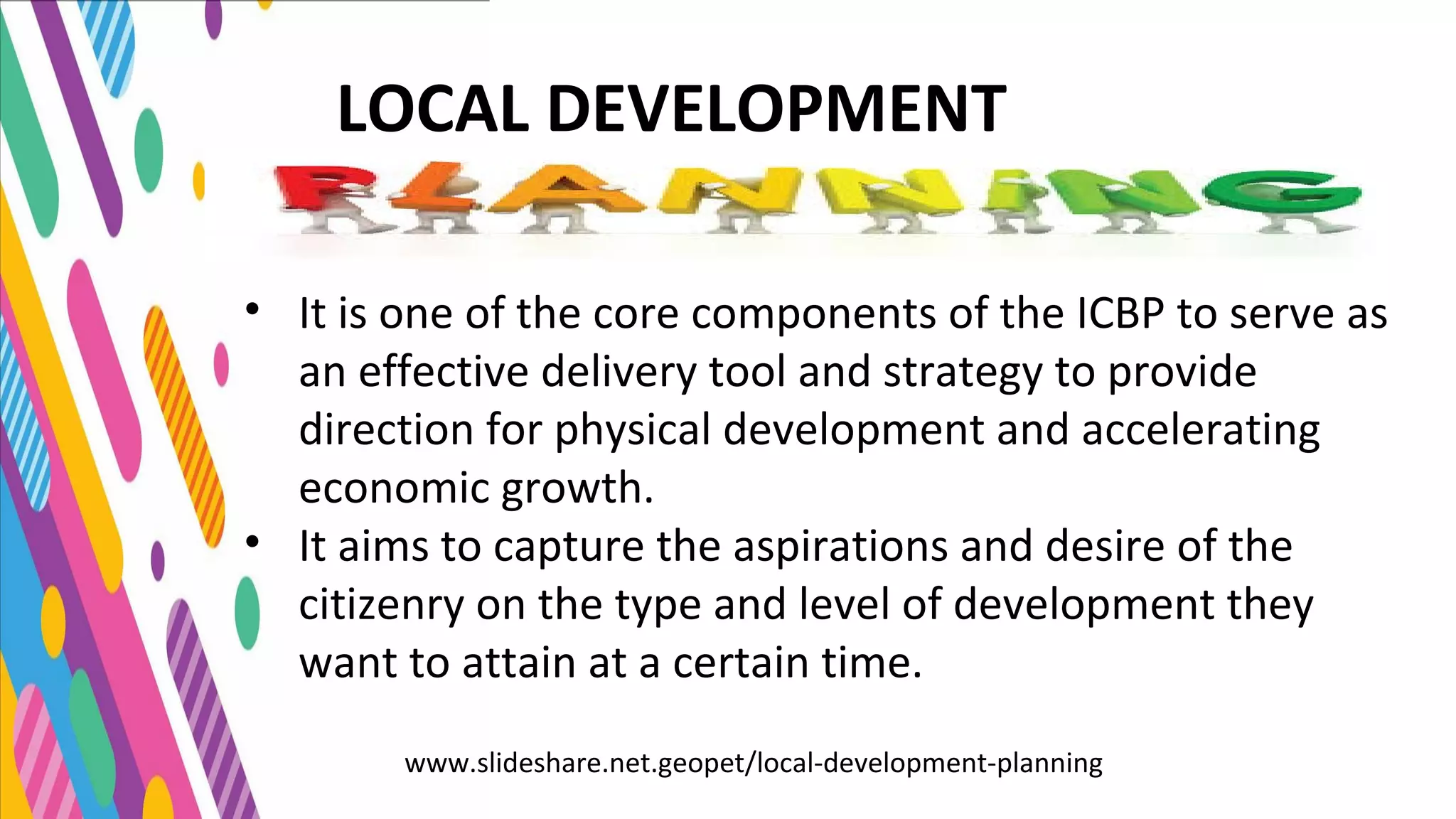 Local Development Planning | PPT