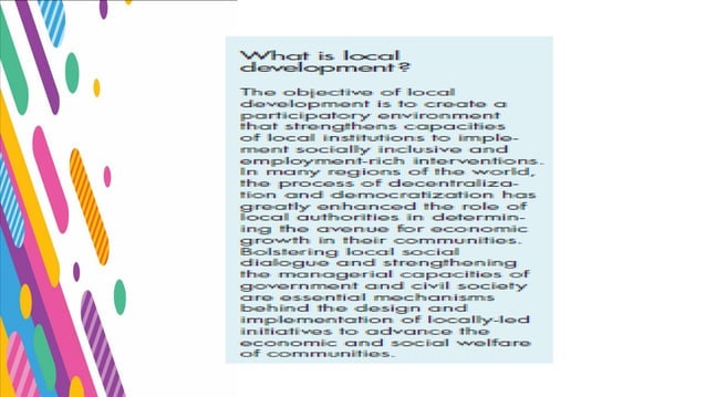 Local Development Planning | PPT | Civic affairs | Politics