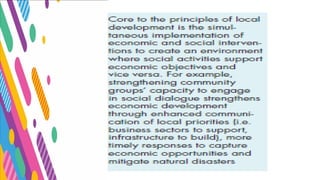 Local Development Planning | PPT