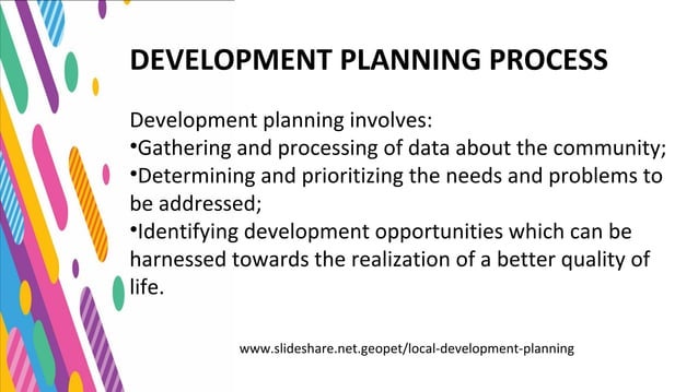 Local Development Planning | PPT | Civic affairs | Politics