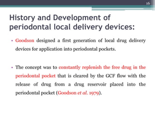 Local Drug Delivery | PPTX