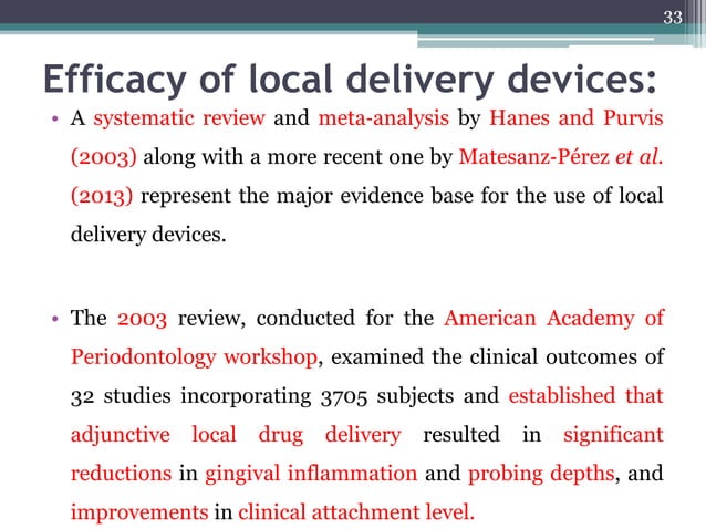 Local Drug Delivery | PPTX | Oral care | Personal Care