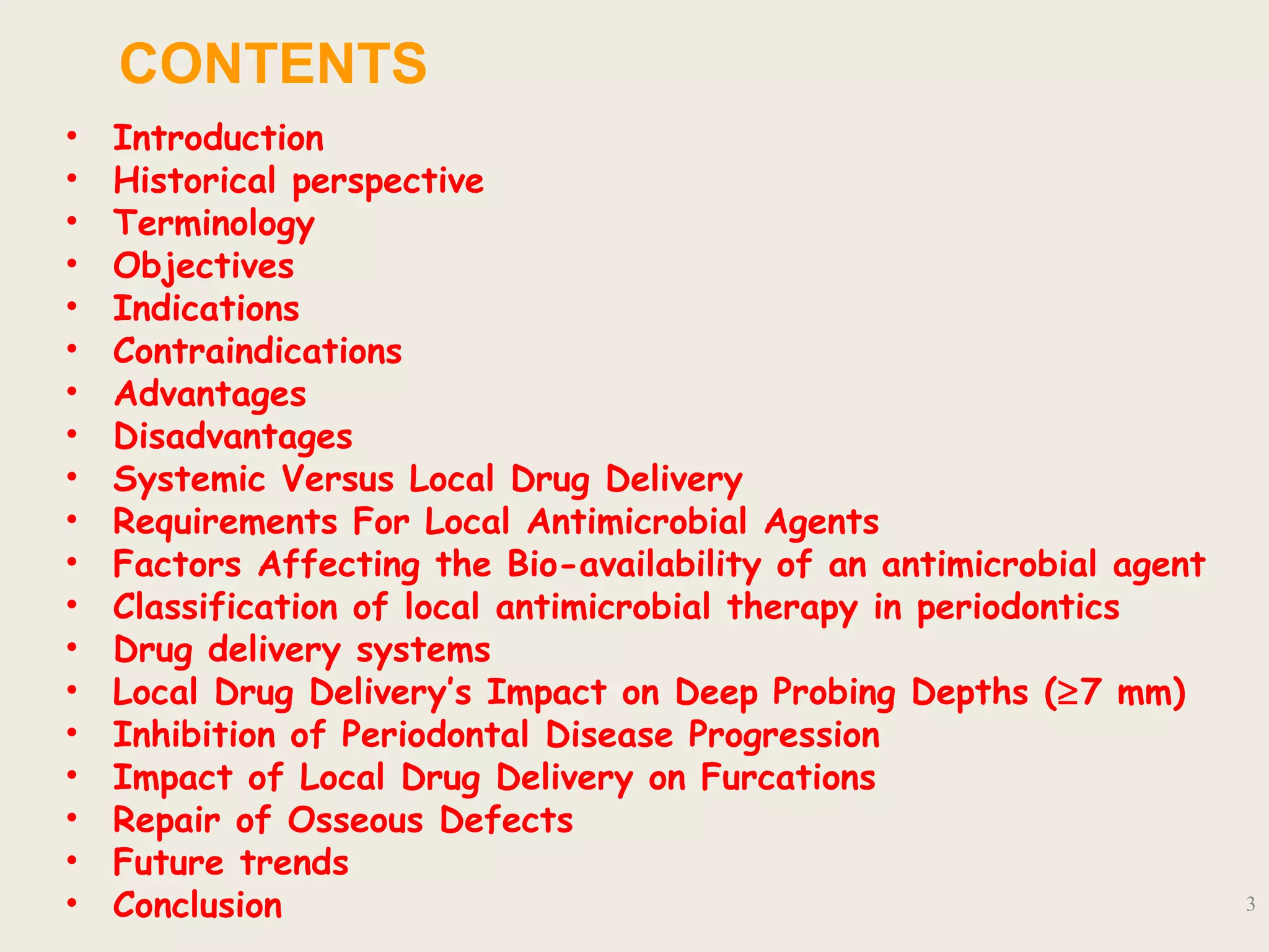 Local drug delivery system | PPT