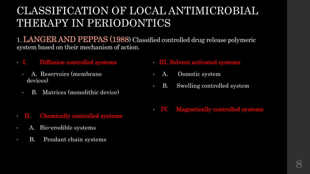 Local drug delivery system | PPTX