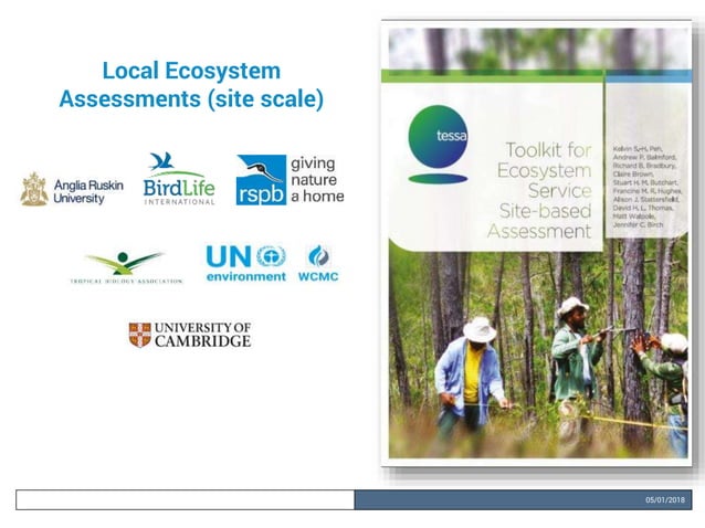 Ecosystem Assessments at the Local Scale - Dr. Claire Brown (UNEP-WCMC) | PPT