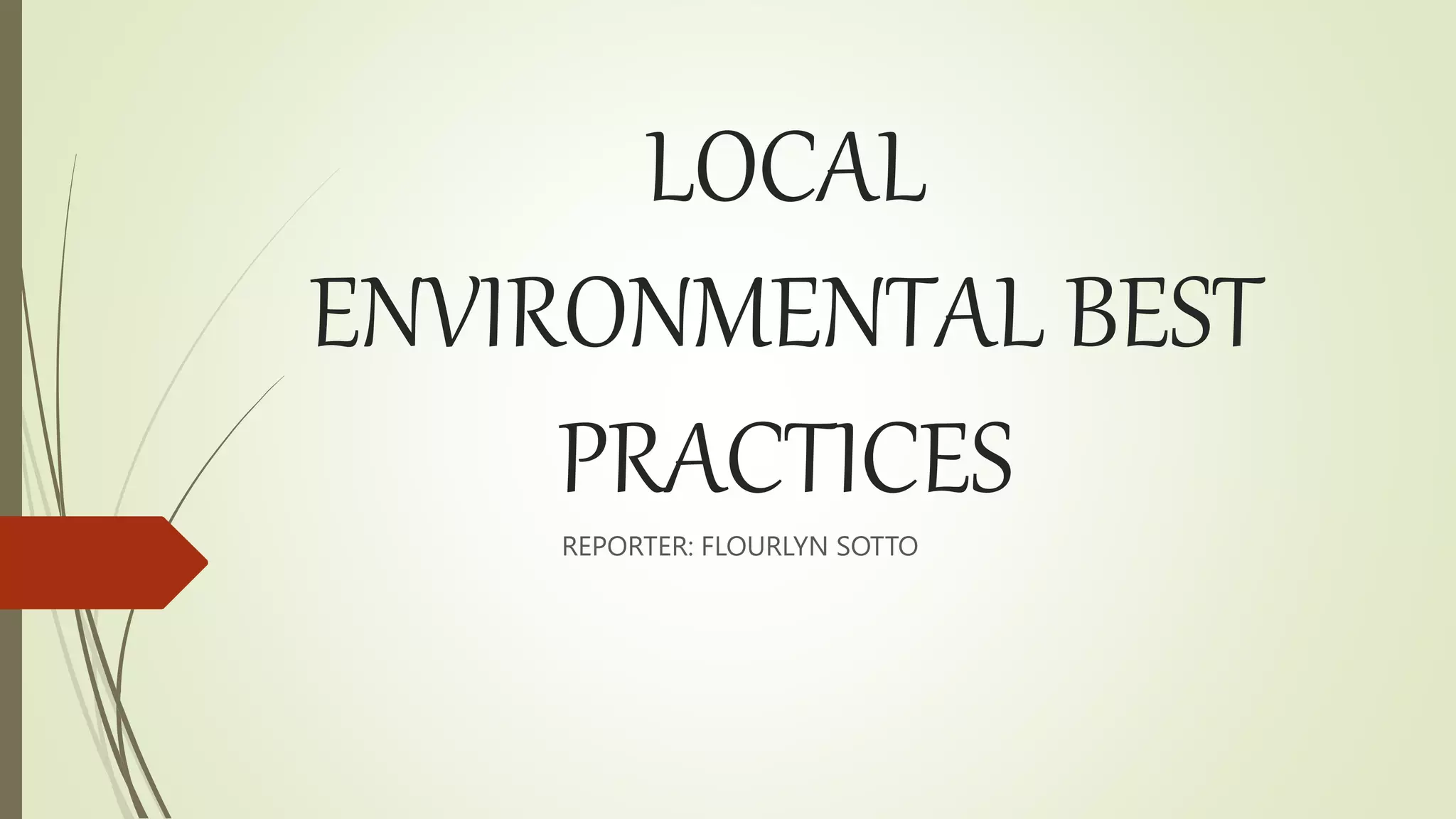 LOCAL ENVIRONMENTAL BEST PRACTICESloacal environmental best practices.pptx