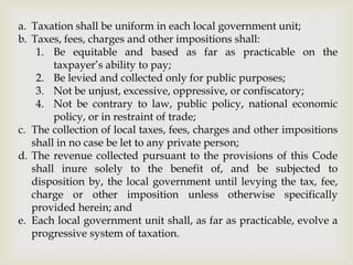 LOCAL FISCAL ADMINISTRATION | PPTX