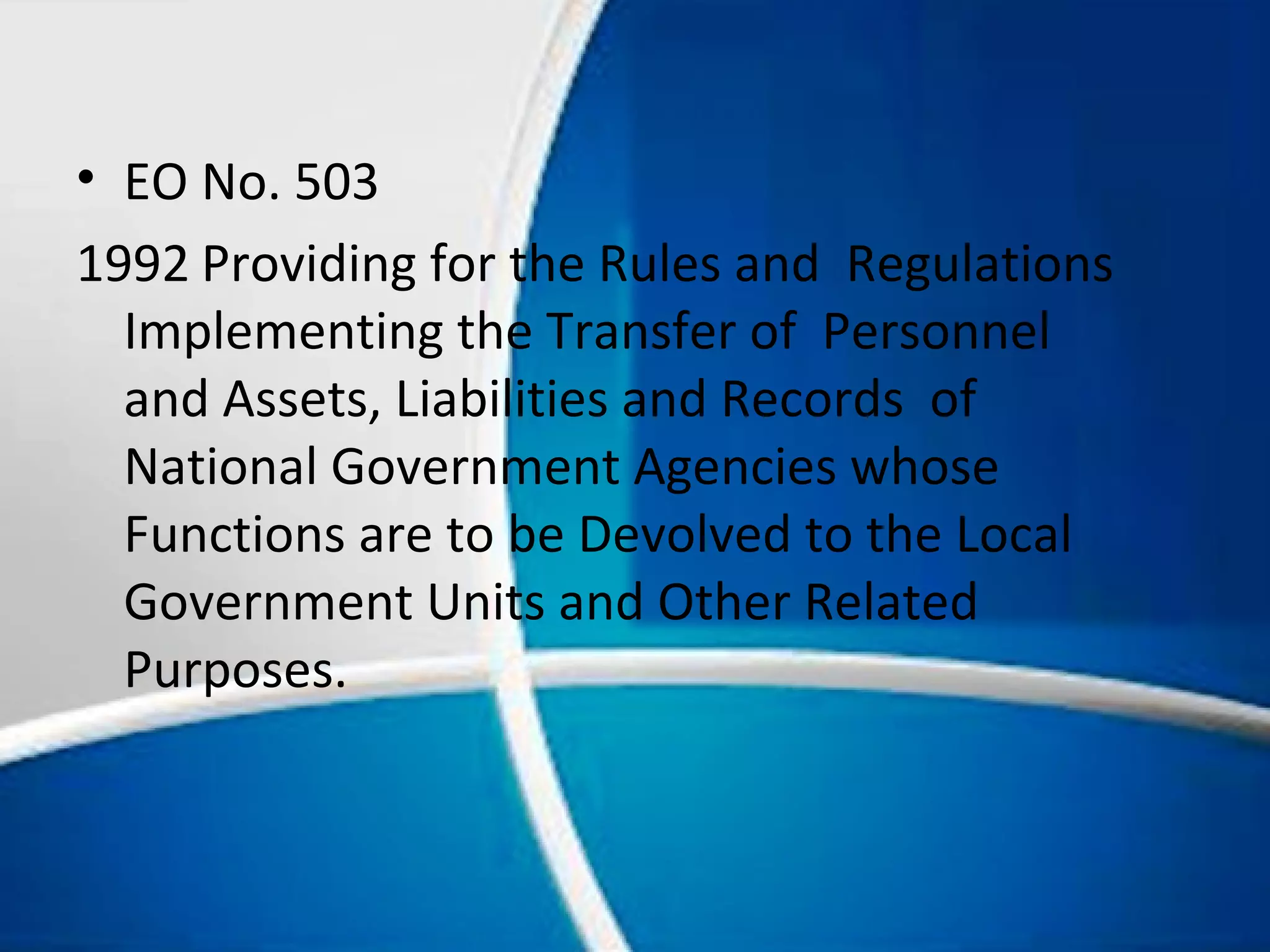 Local Fiscal Administration | PPT